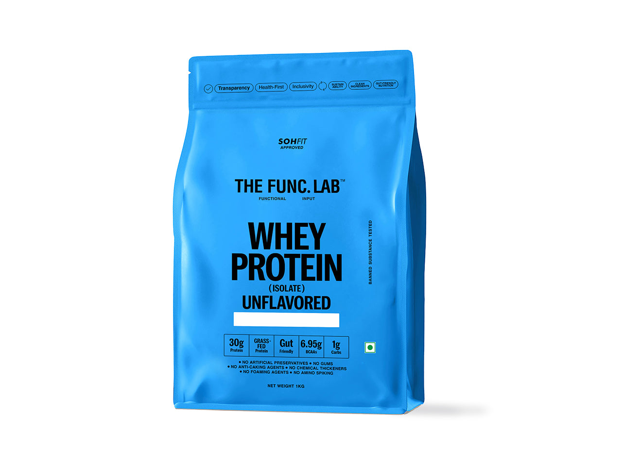 Whey Protein Isolate - Unflavored – The Func. Lab